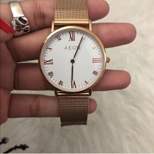 Aeon | Accessories | Aeon Rose Gold Watch | Poshmark